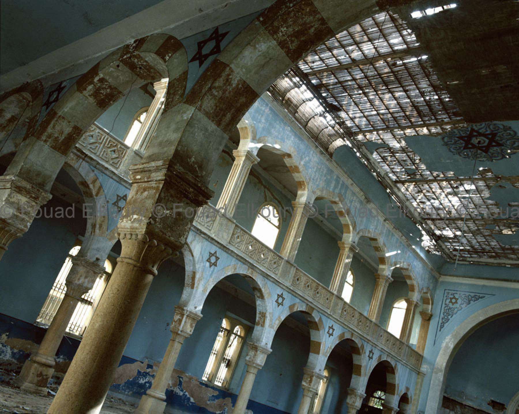 Fouad Elkoury - Beirut City Centre, 1991 - Synagogue of Wadi Abou Jmil ...
